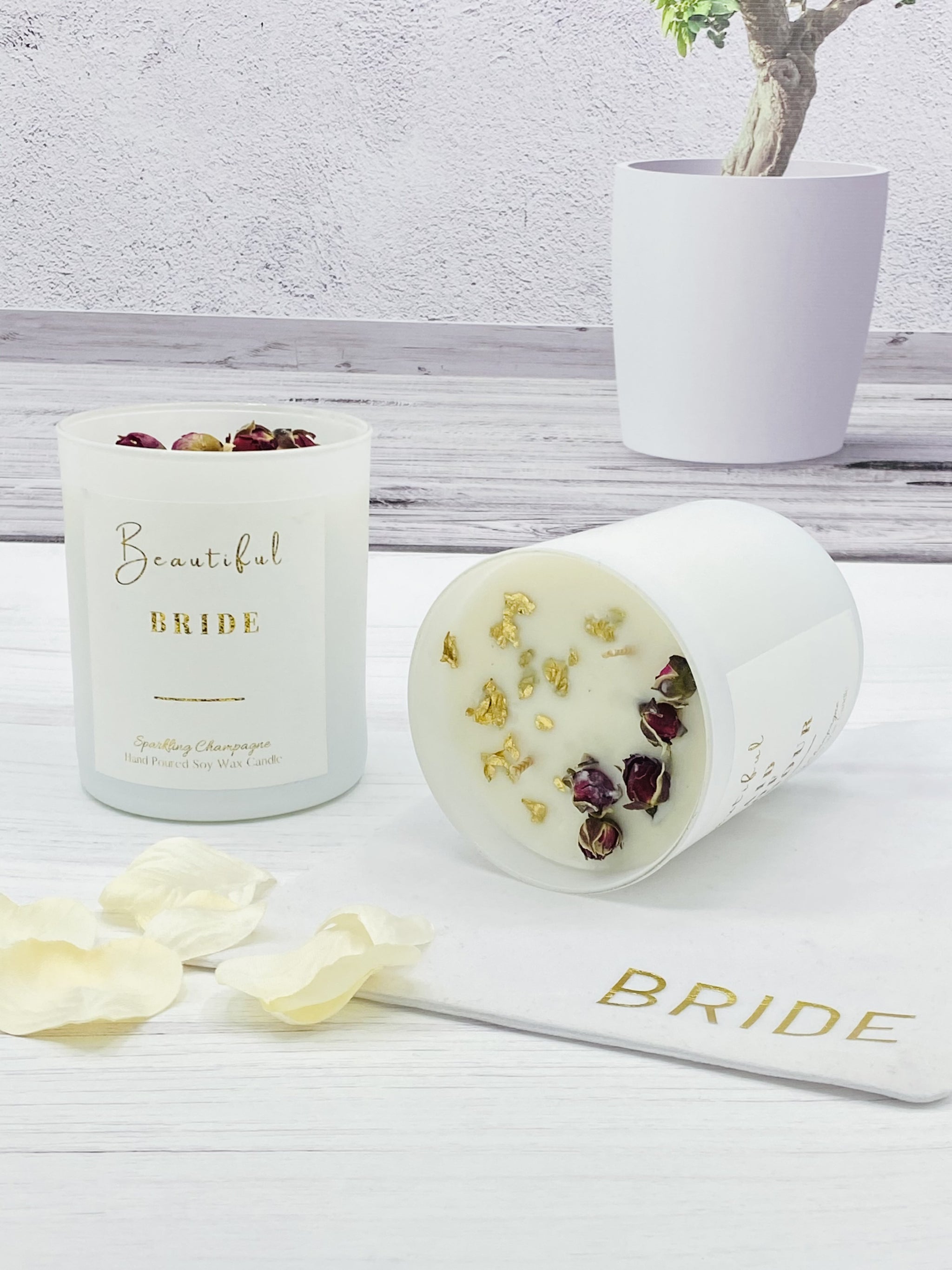 Beautiful Bride Luxury Candle - Wedding Day